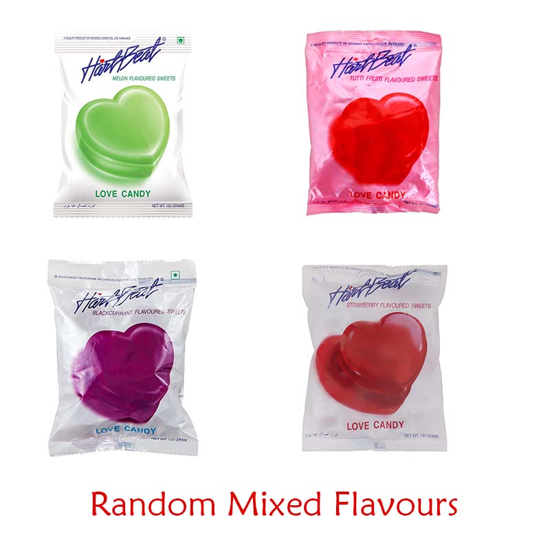 Heartbeat Candy - Mixed Flavour 10 Pcs Pack - TNS Go