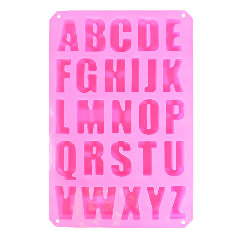 Silicone Alphabet Mold - Uppercase Letters - TNS Go