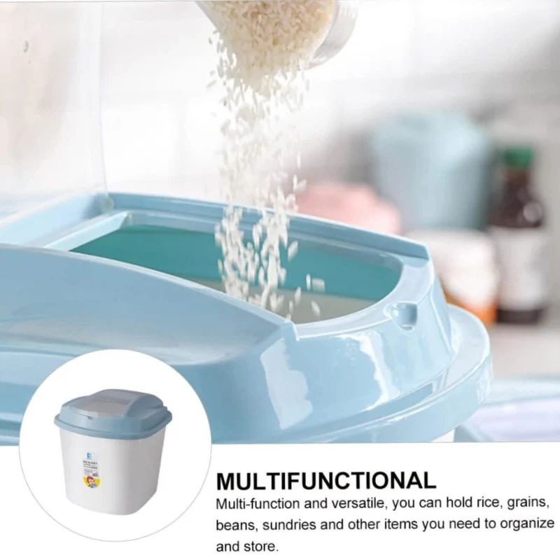 Rice Bucket 10Kg with Plastic Scooping Jug | Best Prices in Sri Lanka ...